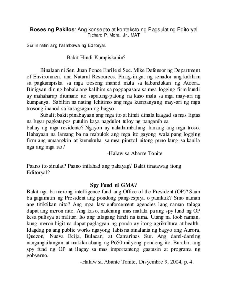 Halimbawa Ng Editoryal Tungkol Sa Edukasyon Halimbawa - Vrog Halimbawa Ng Editoryal Tungkol Sa Edukasyon Halimbawa - Vrog