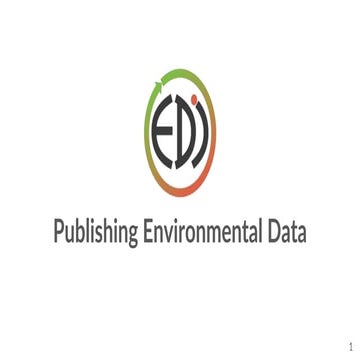 EDI Training Module 1: Workshop Introduction | PPTX