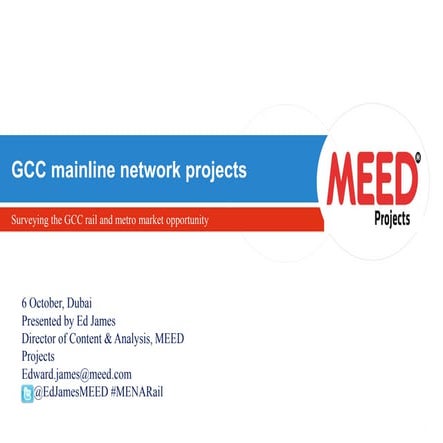 meed projects - gcc mainline network projects | PDF