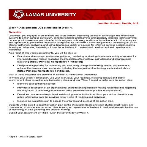 Self management Paper Checklist | DOCX