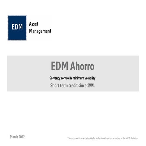 EDM Strategy Fund | PDF