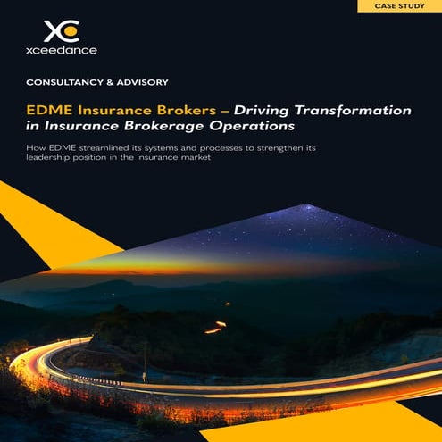 EDME Insurance Brokers Achieve 40% Efficiency with Digital ...