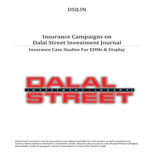 Edm insurance campaign case study | PDF