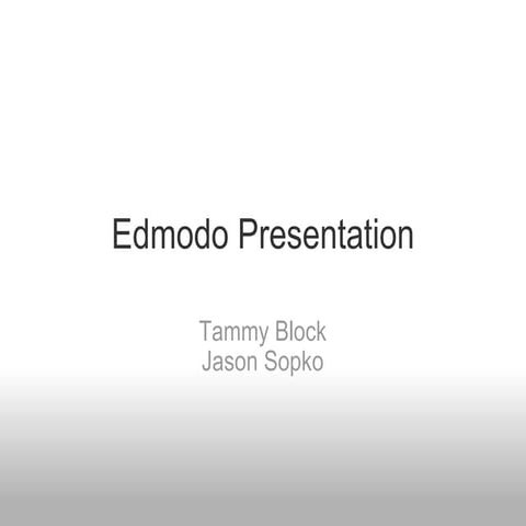Edmodo | PPT