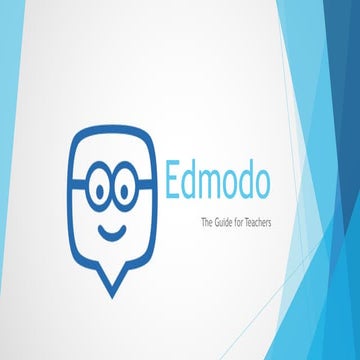 The Edmodo Guides for Teacher | PDF | Homework and Study | Education