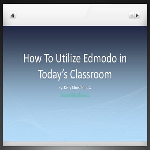 How To Utilize Edmodo in Today's Classroom | PPT