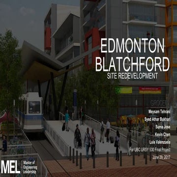 Edmonton blatchford presentation | PPT