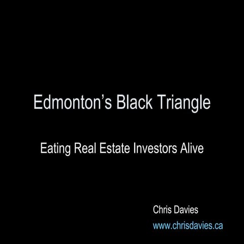 Edmontons Black Triangle | PPT