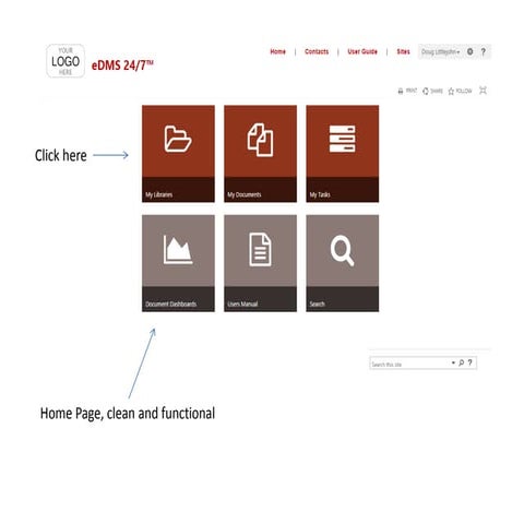 eDMS slide deck | PPT | Free Download