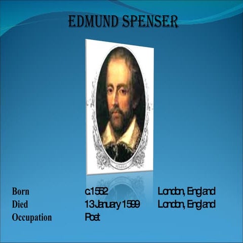 Edmund Spenser | PPS