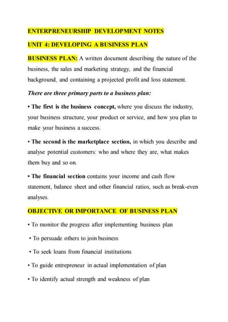 Entrepreneurship: Business planning Chapter Two | PPT