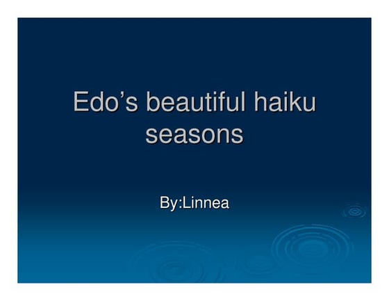 Picture of Edo | PPT