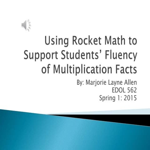 Math fluency for all students agenda | DOCX