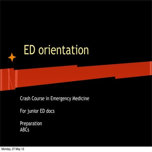 ED orientation part 1 | PDF