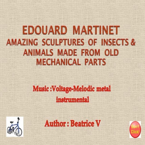 Edouard martinet | PPT