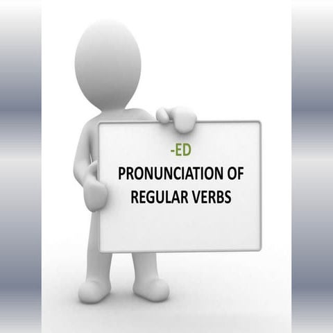 -Ed pronunciation | PPT