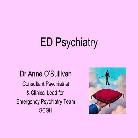 ED Psychiatry | PPT