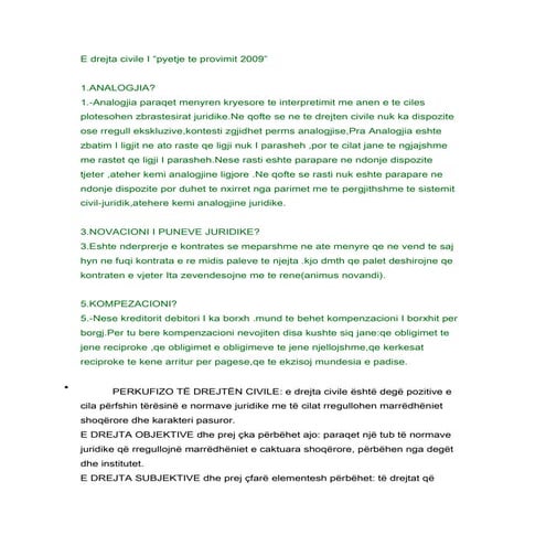 E drejta civile | DOC