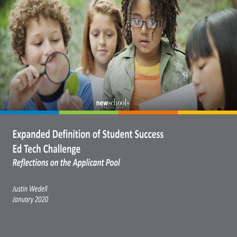 Expanded Definition of Student Success Market Map | PPT
