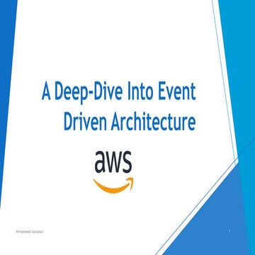 An Introduction To Event Driven Architecutre | PPTX | Cloud Computing ...