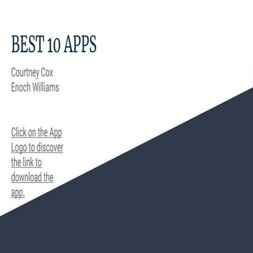 There's an app for that | PPTX