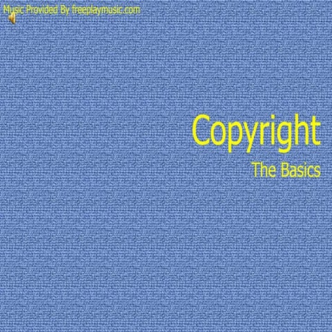 Edtc 6340 copyright_5_ernie_vela | PPTX