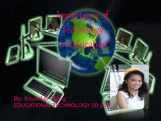 Importance of technology in education edtech | PPTX