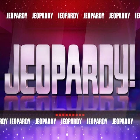 Blank Jeopardy Template - Educational Technology | PPT