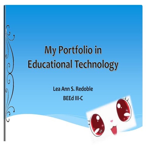 Portfolio in Educational Technology 1&2 | PPTX