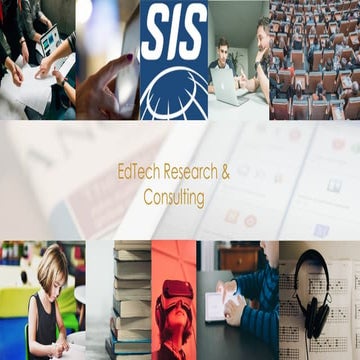 Education Technology Market Research | SIS EdTech | PPT