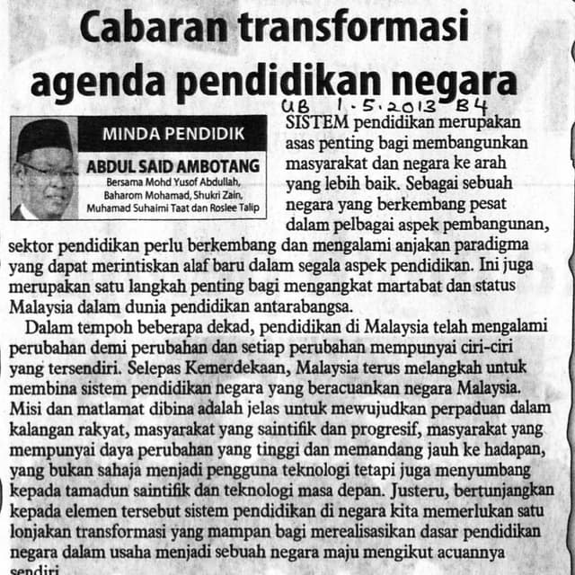 Isu pendidikan | DOCX