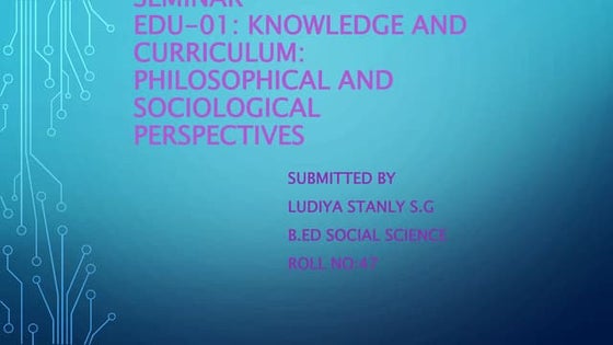 Social, Cultural, Political Change | PPT