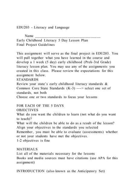 Powerpoint Assignment Example | PPT