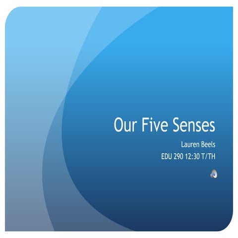 The Five Senses Powerpoint | PPTX