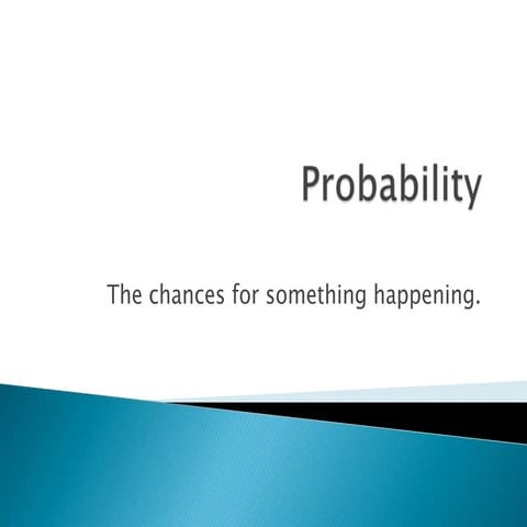 Probability | PPT