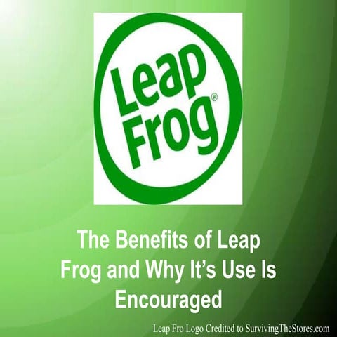 Leap Frog Presentation | PPTX