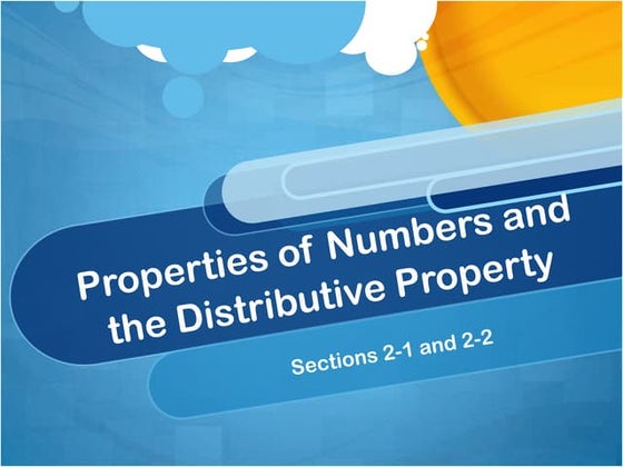 Properties Of Multiplication | PPT