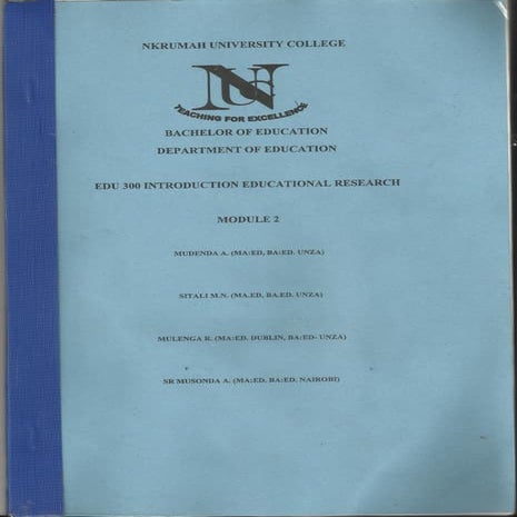 Edu 300 module 2 | PDF