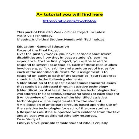 Edu 620 week 6 final project | DOCX | Daycare and Pre-School | Parenting