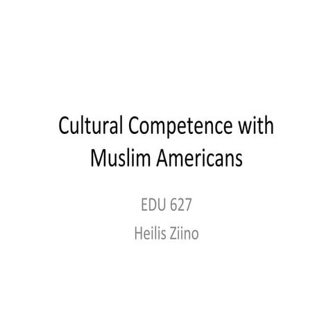 Edu 627 muslim americans | PPT