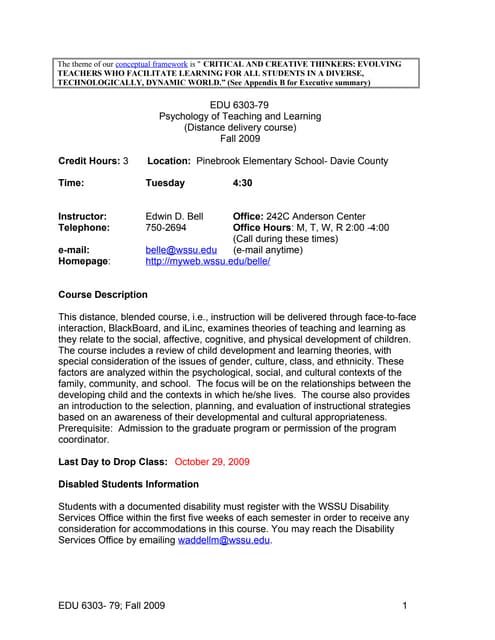 Academic portfolio template | PDF