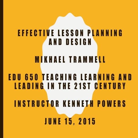 Edu 650 week 4 assignment pp | PPTX