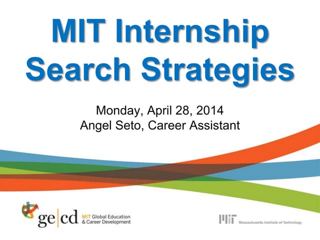 Internship final presentation | PPTX