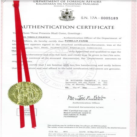 EDUARDO H. PARE - PRC BOARD CERTIFICATE | PDF