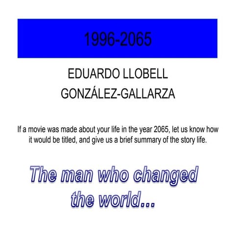 Eduardo llobell (1996 2065) | PPT