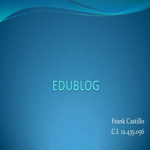 Edublog | PPT