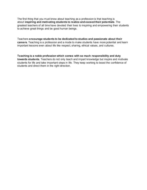 The Teaching Profession ppt.........................pptx