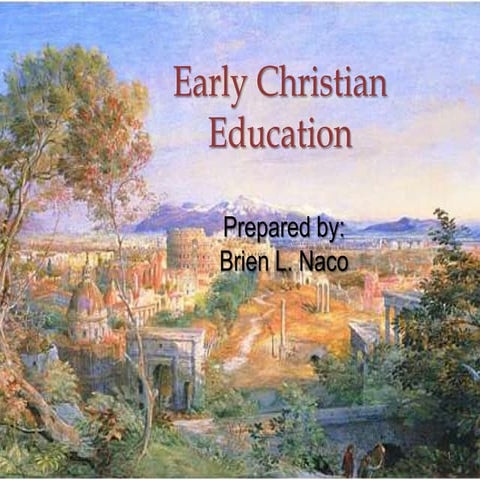 Education in primitive societies | PPTX