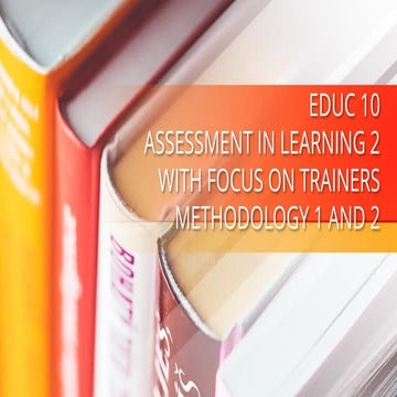 Educ10-21stCenturyAssessment (assessment of Learning 2)pdf | PDF