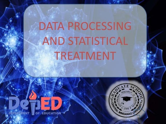 Statistical treatment of data | DOCX